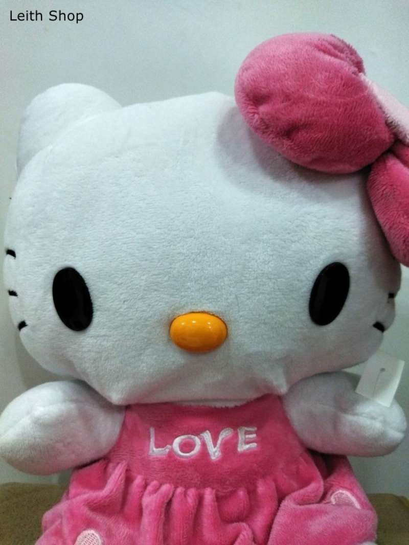 Promo Boneka Hello Kitty Putih Sayap Rok Pink Tua Helo Kity Kucing ...