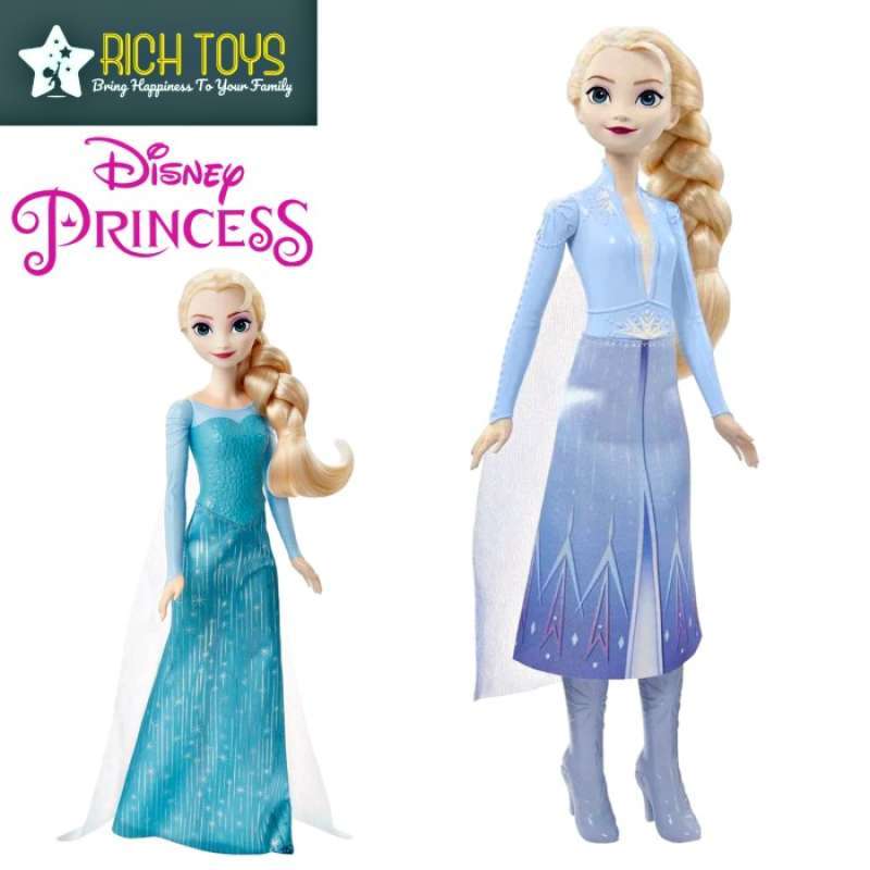 Promo Boneka Karakter Disney Princess Mattel Doll Frozen Elsa Hlw47 ...