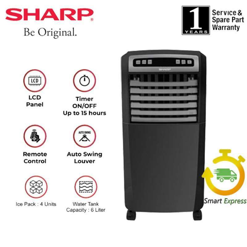 Promo Sharp Air Cooler Pj-a55ty Terbaik Dikelasnya Baru - Hitam Diskon ...
