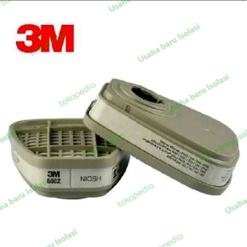 Promo 3m Cartridges Filter Series 6002 Acid Gas Asam Diskon 33% Di ...