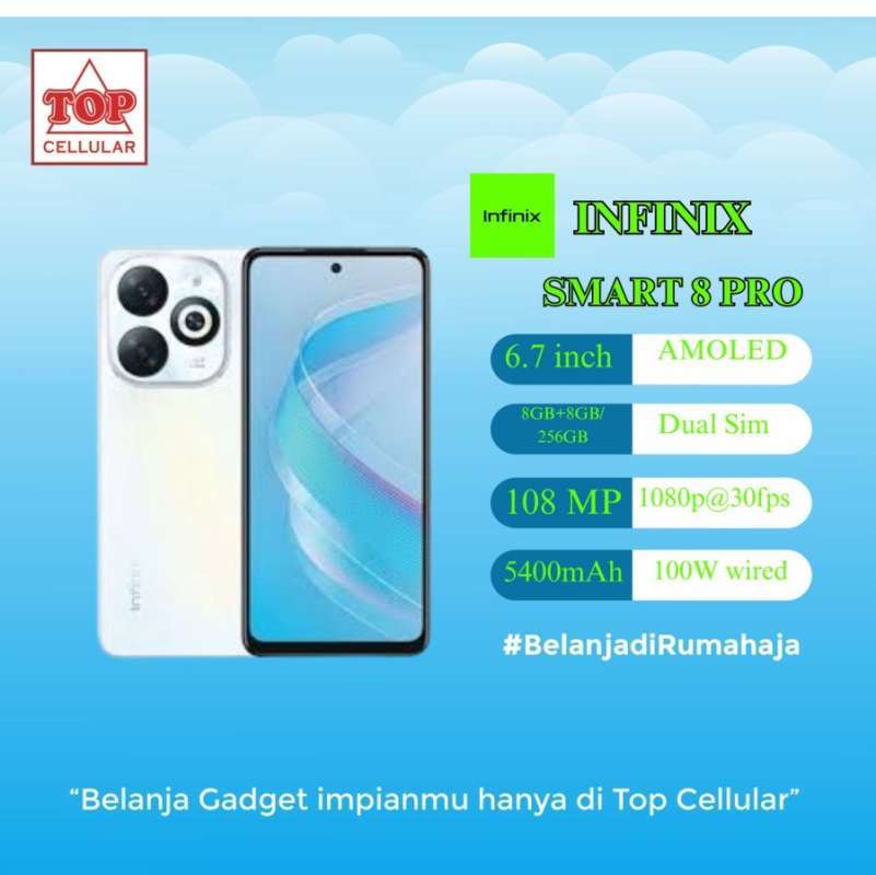 Infinix Smart 8 - Harga Terbaru Juni 2026