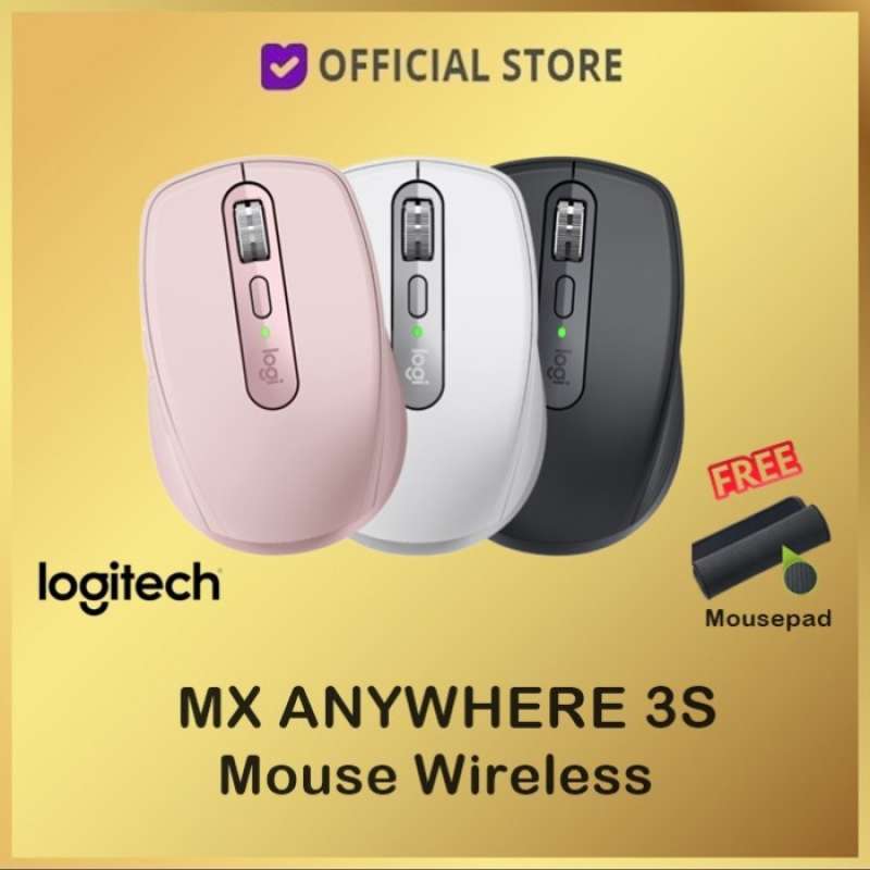 Jual Logitech Mx Anywhere 3s Mouse Wireless Bluetooth Silent