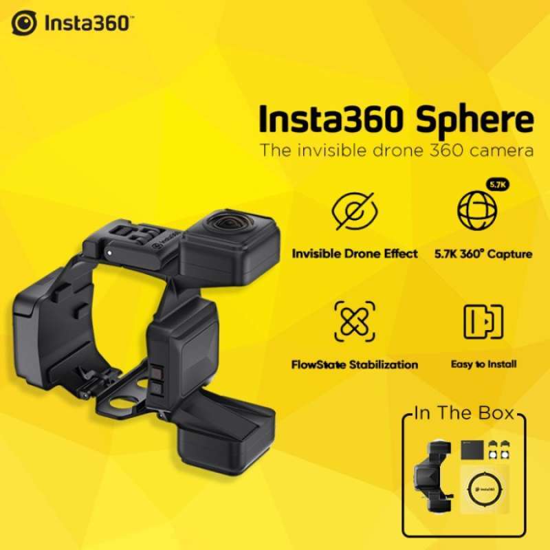 Promo Insta360 Sphere Invisible Drone 360 Camera Diskon 23% Di Seller ...