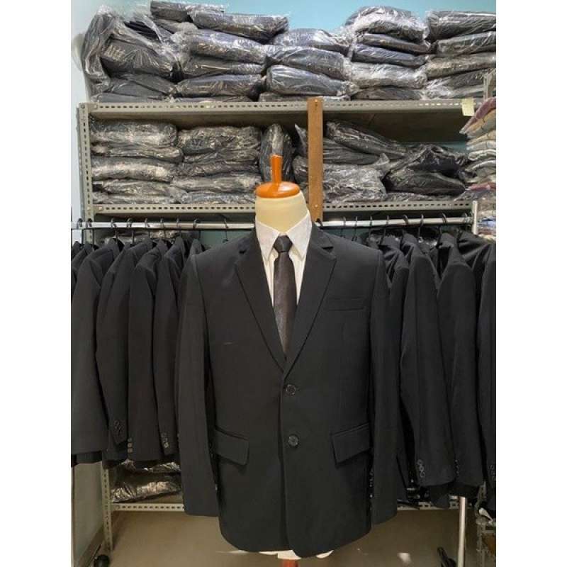 Jual Jas Formal Pria Jas Wisuda Jas Pria Slimfit Jas Resmi Jas Hitam ...