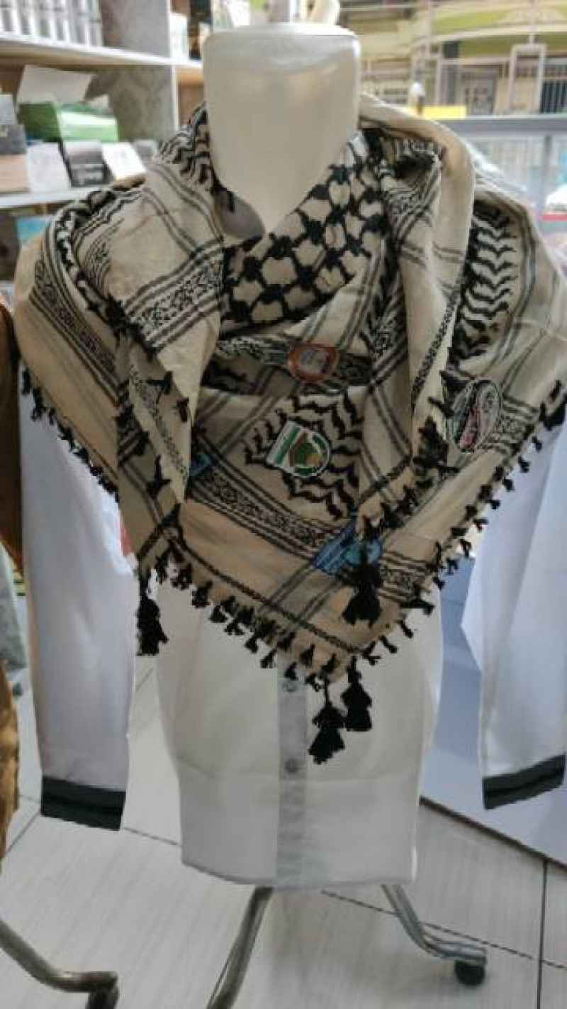 Jual Sorban Arab Original Sorban Palestine Keffiyah Palestina Di Seller ...