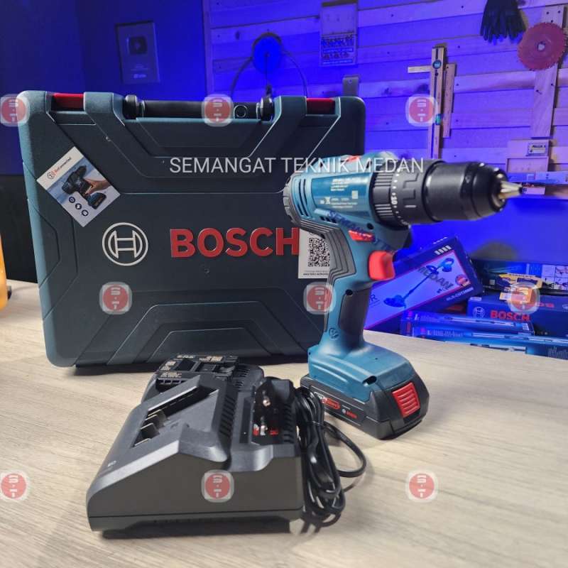 Jual Gsb183li Cordless Bor Baterai Besi Beton Tembok 18v Bosch Gsb 183 ...