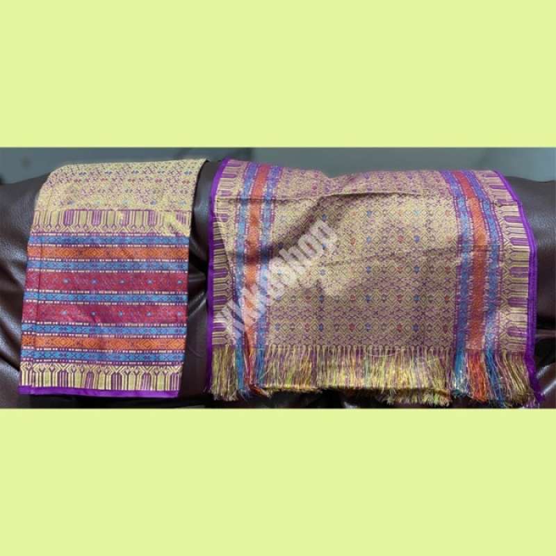 Jual Kain Songket Bapak Melayu Sarung Songket Pria Bawahan Kebaya Cowok ...