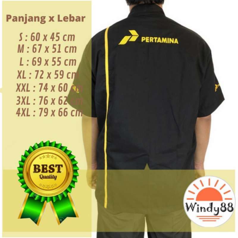 Jual Seragam Pertamax Turbo, Baju Spbu Pertamina Pertalite Pria Wanita ...
