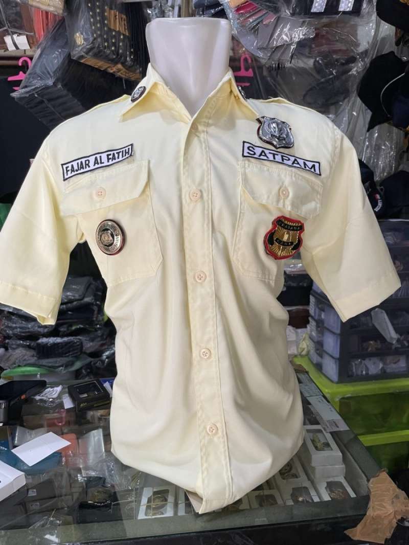 Jual Seragam Pdh Satpam Cream 2023 | Seragam Pdh Satpam Terbaru - Satpam - Xxxxl Di Seller Zati ...