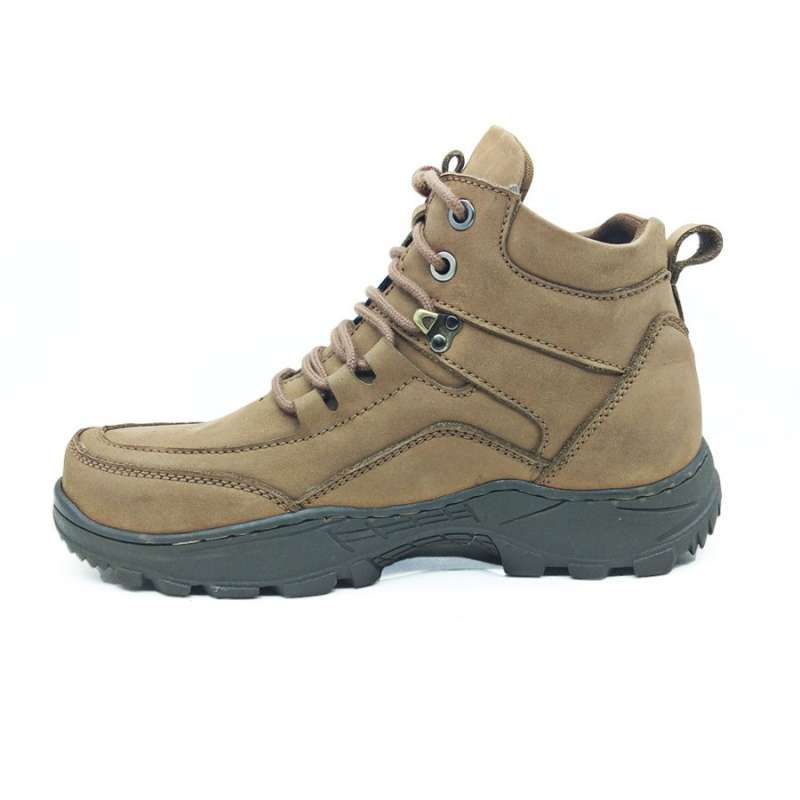 Promo Mivsso Sepatu Safety Boots Ujung Besi Pria Kulit Asli Cruiser ...