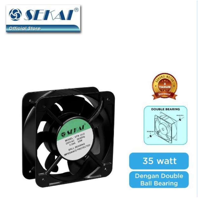 Promo Sekai Vfn 1515 Cooling Fan Panel 15 Inch Kipas Angin Pendingin ...