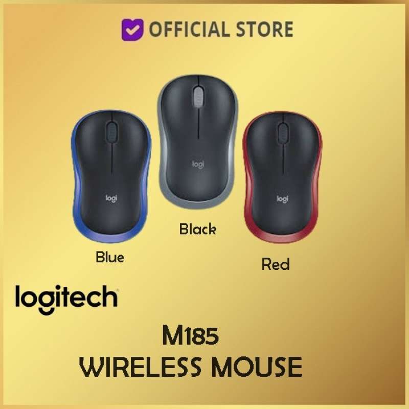 Promo M185 Wireless Mouse / Mouse Wireless M185 / M 185 - Biru Diskon 23% Di Seller Mari Cell ...