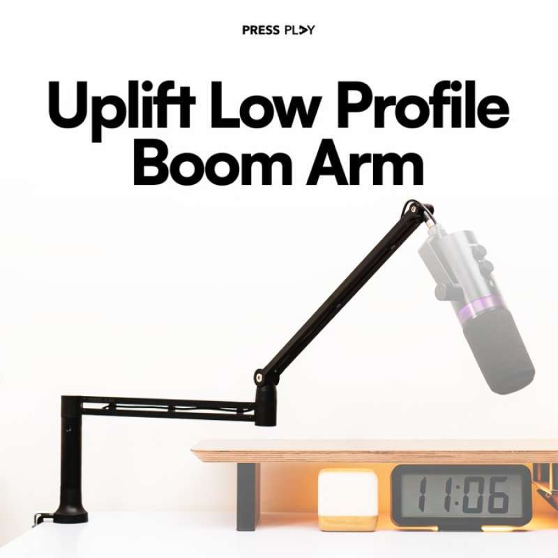 Promo Uplift Lp Low Profile Desktop Clamp Boom Arm By Press Play Diskon ...