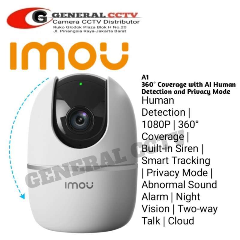Jual Imou Ranger A1 2mp/3mp Fhd Ip Camera Wifi Imou Two Way Talk Ipc ...