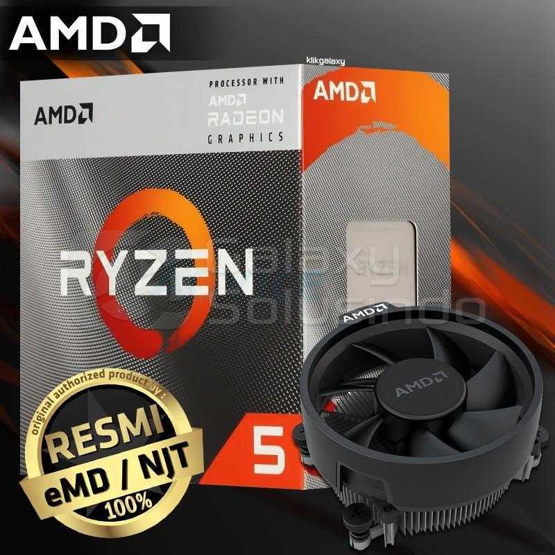 Jual Amd Ryzen 5 4600g 3.7ghz Up To 4.2ghz Cache 8mb 65w Am4 [box] Di Seller Ssk Computer ...