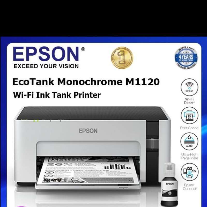 Jual Epson M1120 Monochrome Wifi Ink Tank Printer Di Seller Ssk ...
