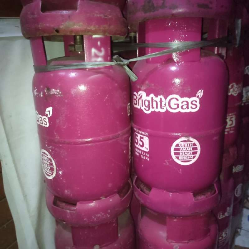 Jual Tabung Bright Gas 5,5kg Pink Lpg 5.5 Kg Elpiji 5 Isi Kosong Di Seller Belanja-id ...