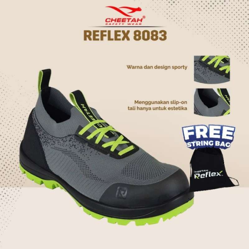 Jual Sepatu Safety Cheetah Reflex 8083 - 5 Di Seller Aghanim ...