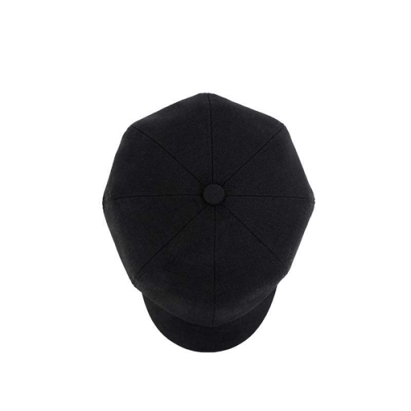 Jual Kkv Syc Black Classic Style Topi Baker Boy Hat Basic Di Seller ...