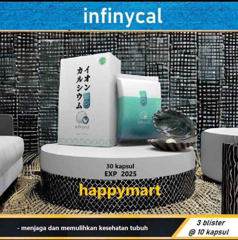 Promo Infinycal Calcium Box Isi 30 Exp 2025 Diskon 23% Di Seller Tummy ...