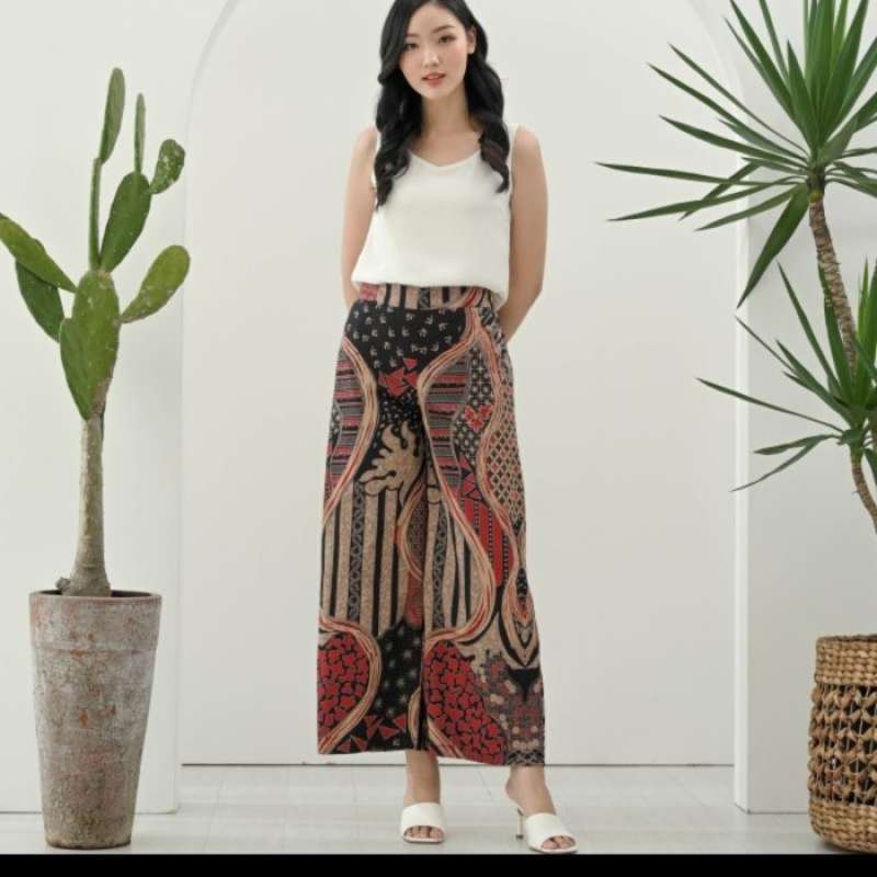 Jual Clana Batik Panjang Wanita Model Kulot Vx Di Seller Zati Shop ...