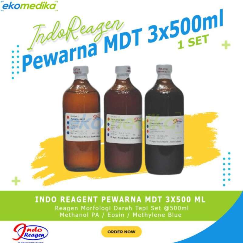 Promo Pewarnaan Mdt (morfologi Darah Tepi) Indo Reagen Pewarna Mdt ...