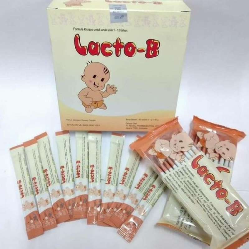 Promo Lacto-b Lacto B Vitamin Anak Diare Box Isi 40 Sachet Diskon 23% ...