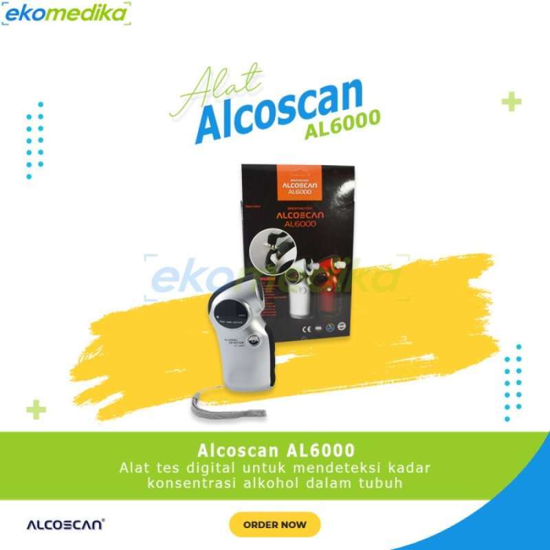 Promo Alcoscan Al6000 Alat Cek Alkohol - Alcohol Detector -cek Kadar ...