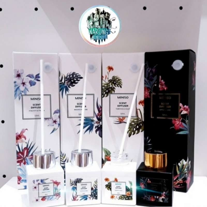 Promo Miniso Diffuser Pewangi Ruangan Aromatherapy 50 Ml Diskon 23% Di ...