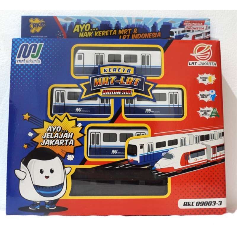 Promo Mainan Anak Kereta Api Mrt Lrt Kereta Api Indonesia Rkc 09003-3 ...