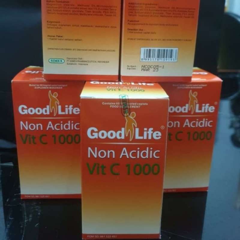 Promo Goodlife Vitamin C 1000 Mg 60 Tab Diskon 23% Di Seller Arjunas ...