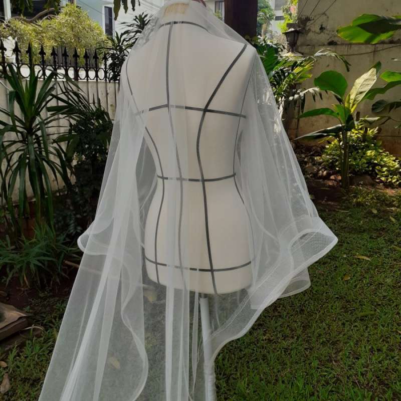 Jual Wedding Veil 14 Kerudung Pernikahan 2 Meter Di Seller Zati Shop ...