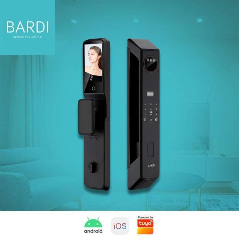 Promo Bardi Smart Door Lock With Palm Recognition | Handle Gagang Pintu ...