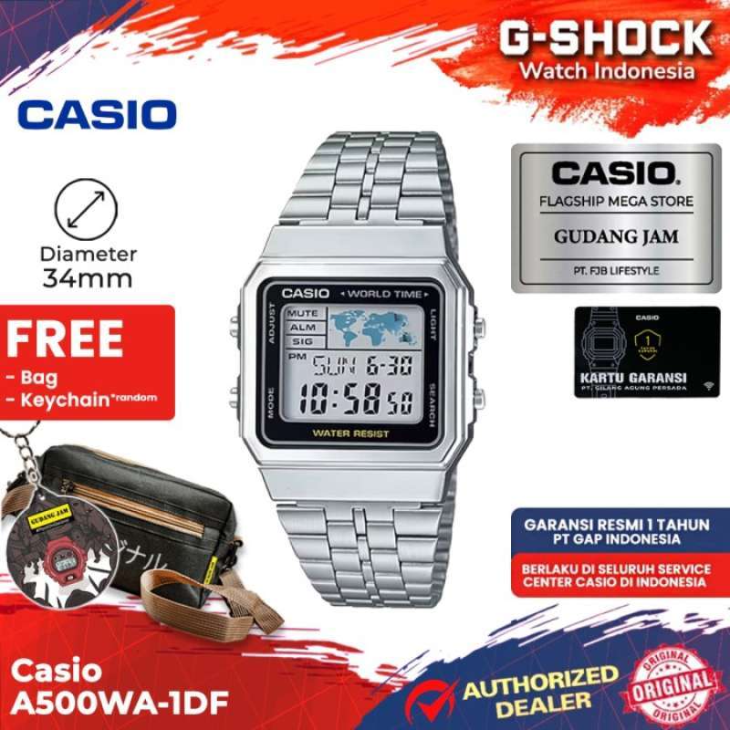 Jual Casio General A500wa-1df A500wa 1df A500wa A500 Di Seller Zati ...