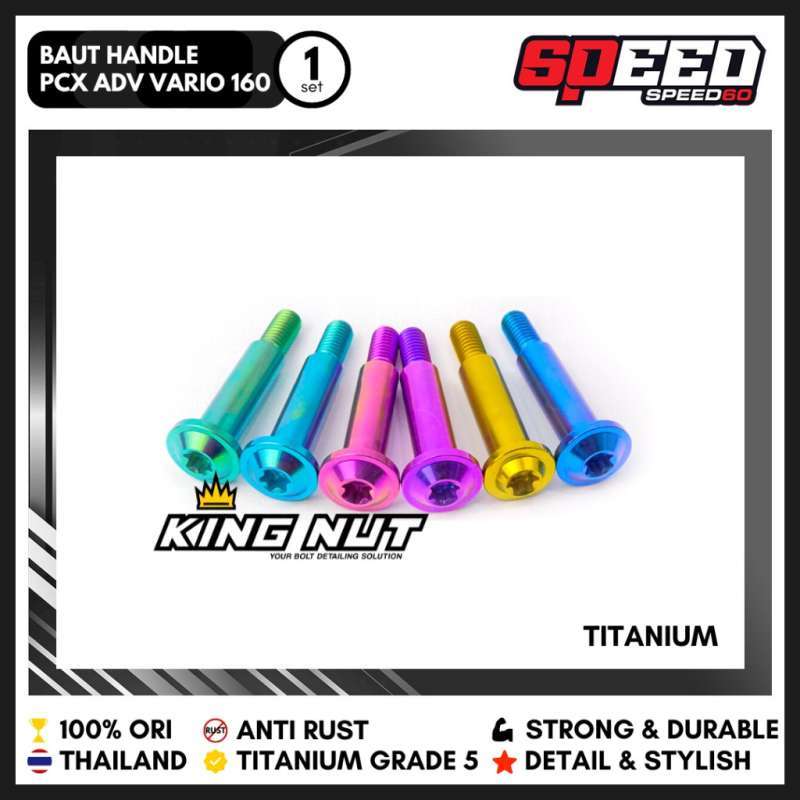 Jual Baut Handle Handel Honda Pcx Adv Vario 160 Baut Titanium Probolt ...