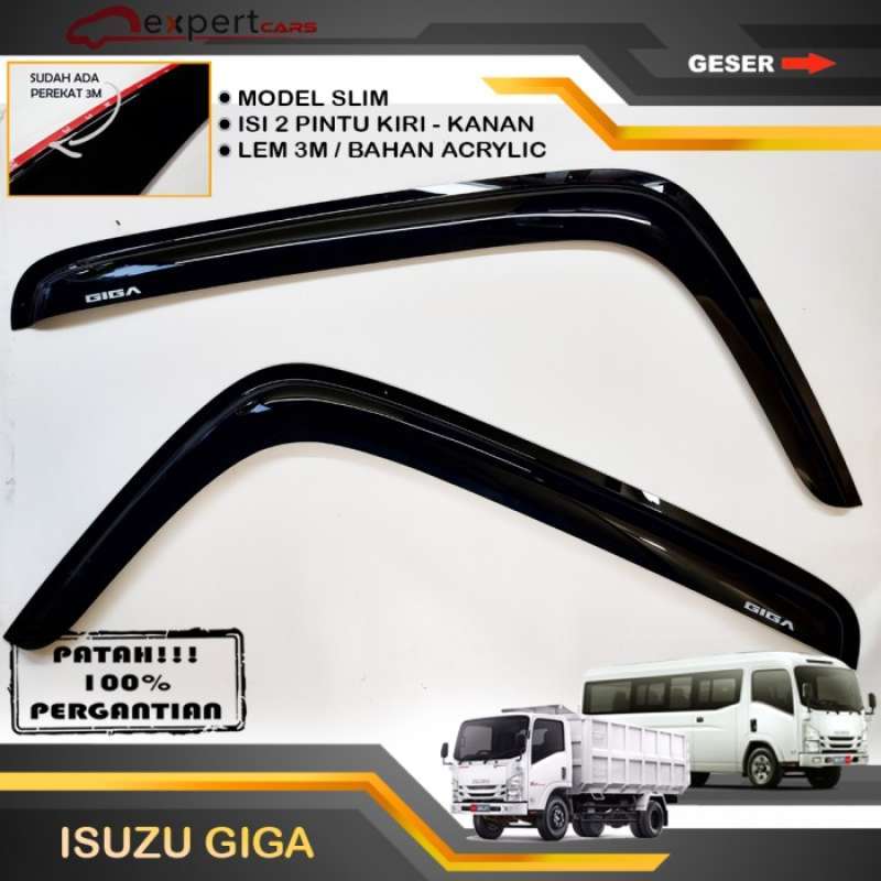 Promo Talang Air Isuzu Elf Giga / Elf Baru 2pc Kiri Kanan Model Slim ...