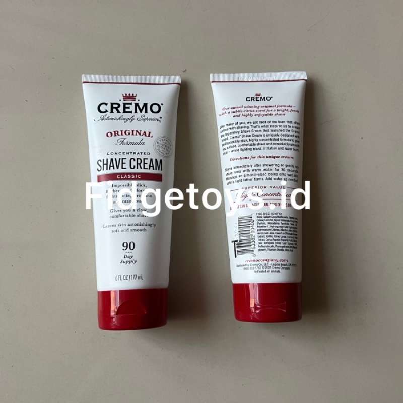 Jual Cremo Barber Grade Shave Cream 177 Ml Di Seller Pro-id ...