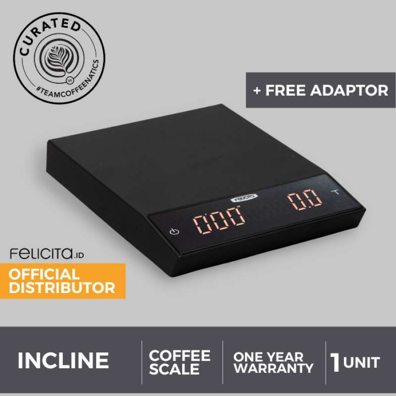 Promo Felicita Incline Coffee Smart Drip Scale - Timbangan ...