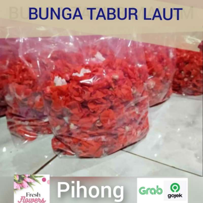 Promo Bunga Tabur Laut Segar Pihong Merah Putih Untuk Di Larung Ke Laut ...