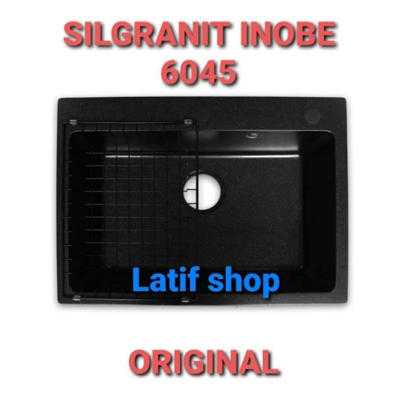 Promo Bak Cuci Piring 1 Lubang Inobe 6045 Siranit /kitchen Sink Siranit ...
