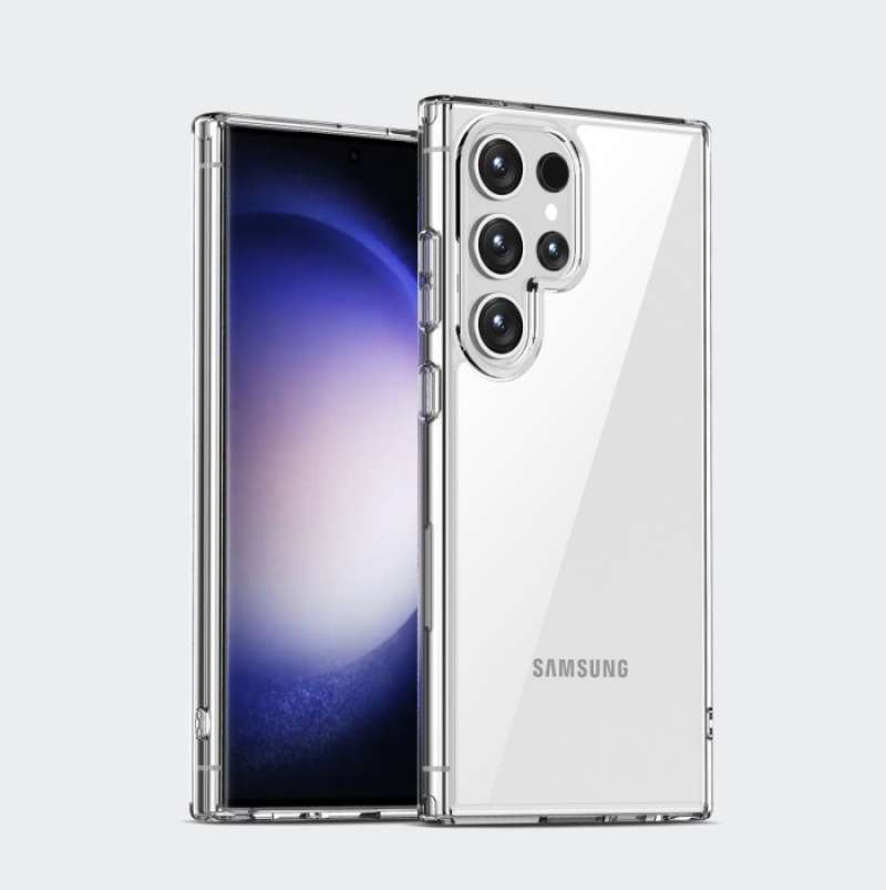 Promo Case Samsung Galaxy S24 Ultra Plus Getgard Hybrid Clear Casing - Clear, S24 Ultra Diskon ...