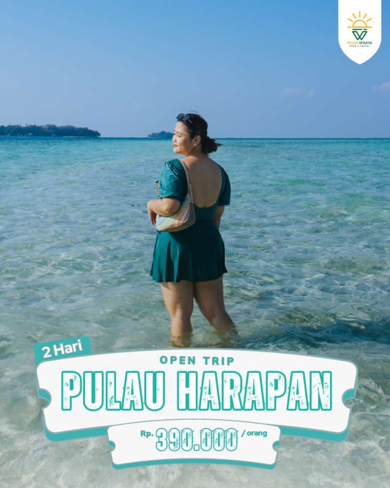 Jual Paket Wisata Travel Tour Liburan Pulau Harapan Indonesia 2d1n Open ...