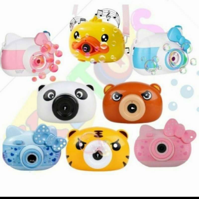 Promo Mainan Bubble Camera Mainan Kamera Gelembung Anak Diskon 10% Di ...