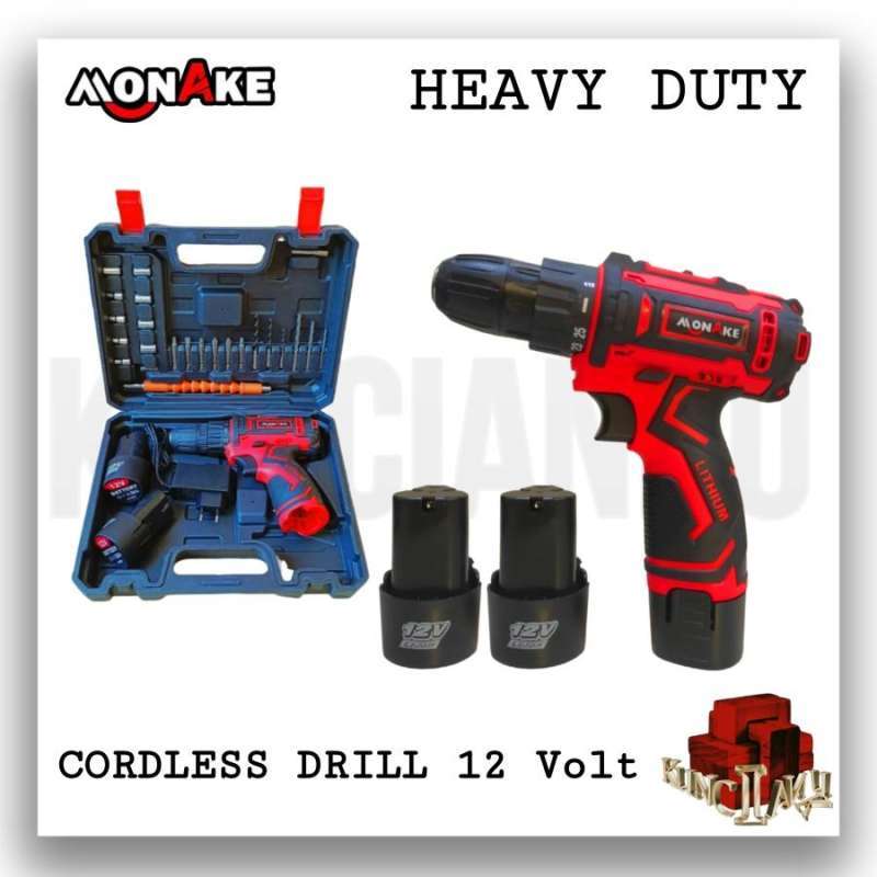 Jual Impact Drill 36v Monake Mesin Bor 10mm Mesin Bor Baterai Cordless ...