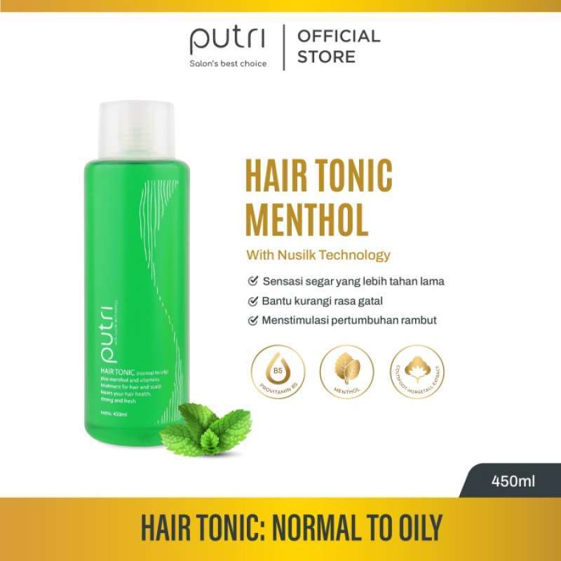 Jual Putri Hair Tonic (normal To Oily) 450 Ml - Akar Rambut Kuat Di ...