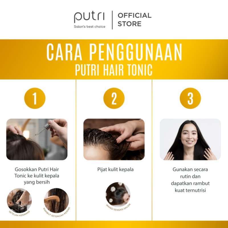 Jual Putri Hair Tonic (normal To Oily) 450 Ml - Akar Rambut Kuat Di ...