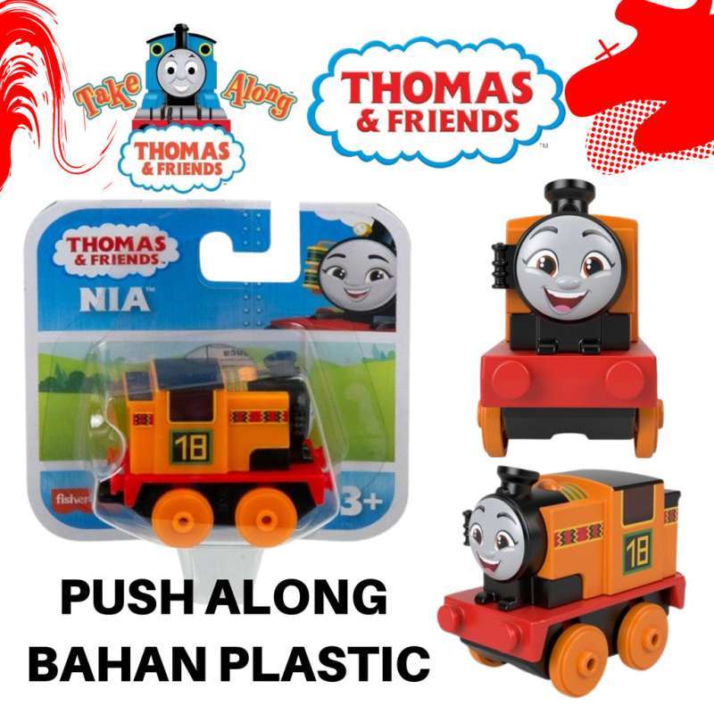 Promo Thomas & Friends Take Push Along Nia Fisher Price Original Diskon ...