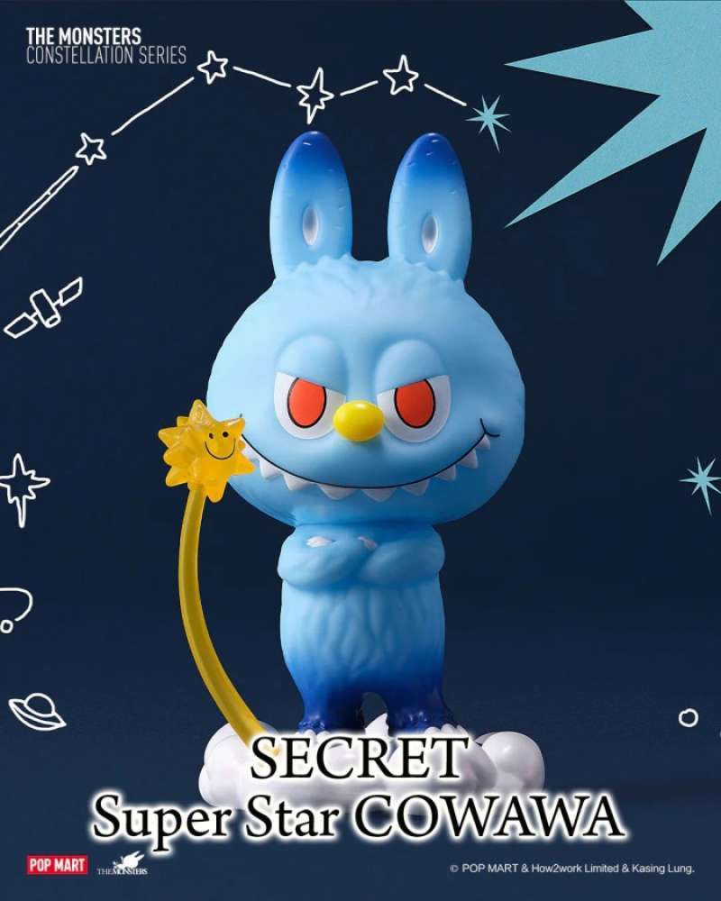 Promo Pop Mart Labubu The Monsters Constellation Series - Secret Cowawa ...