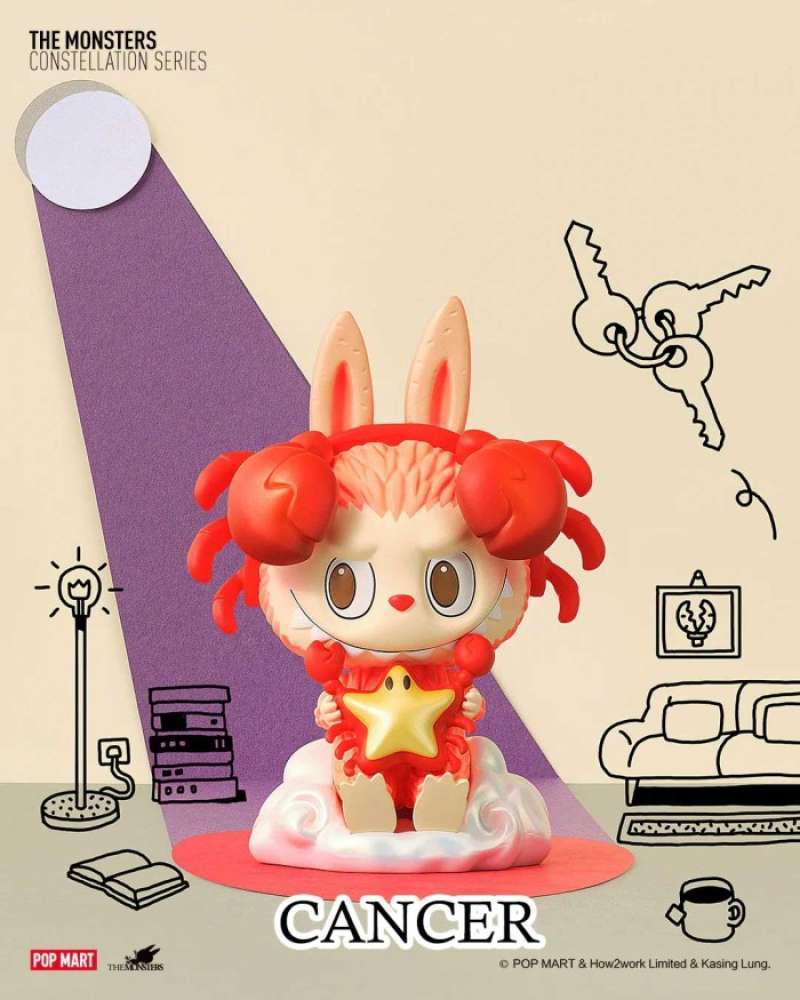 Promo Pop Mart Labubu The Monsters Constellation Series - Secret Cowawa ...
