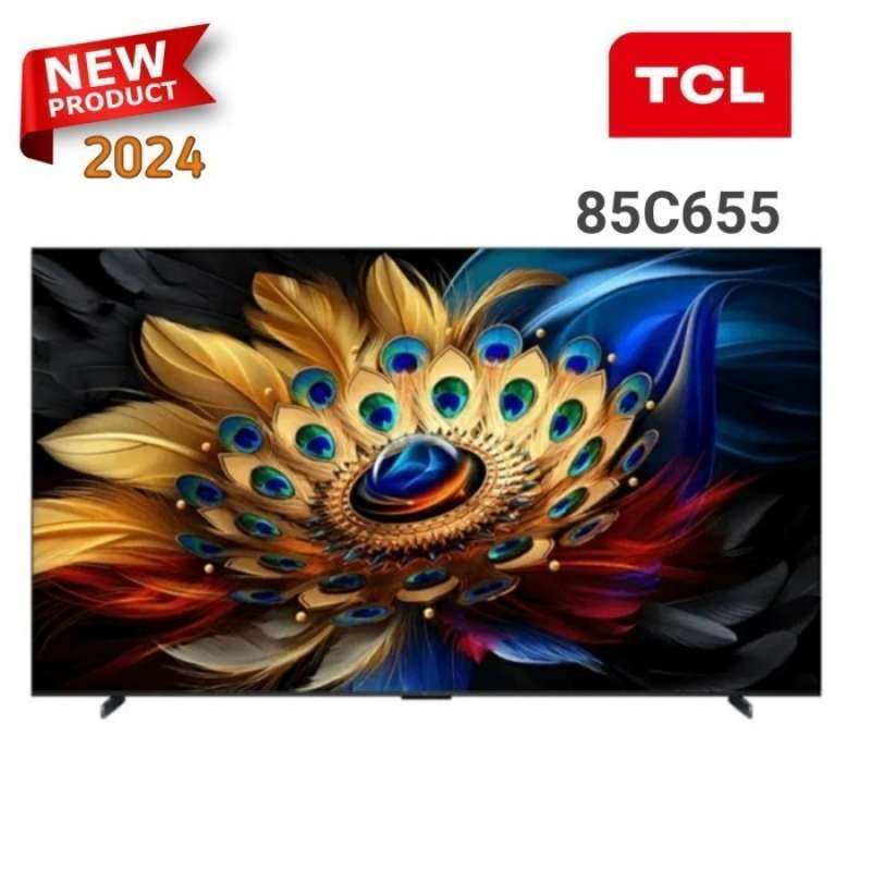 Jual Tv Tcl 85c655 Qled 85 Inch 4k Uhd Google Tv With Multiple Eye Care ...